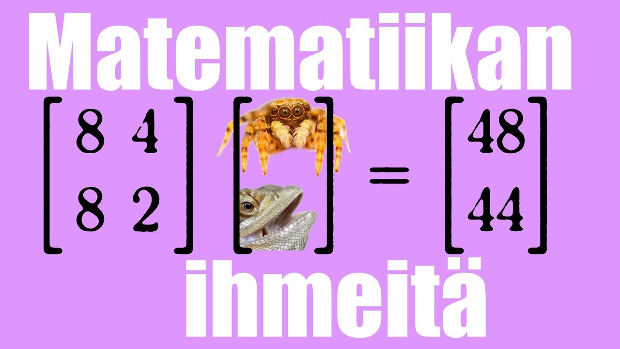 Matematiikan ihmeitä: Matriisilasku (CC ENG) - YouTube