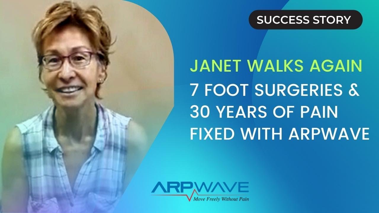 Janet 64 - Treats Chronic Foot Pain and Regains Walking with ...