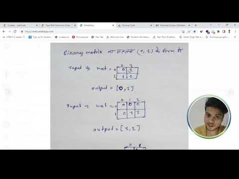 Row With Maximum Ones | 6376 | LeetCode || c++ || Java || LeetCode ...