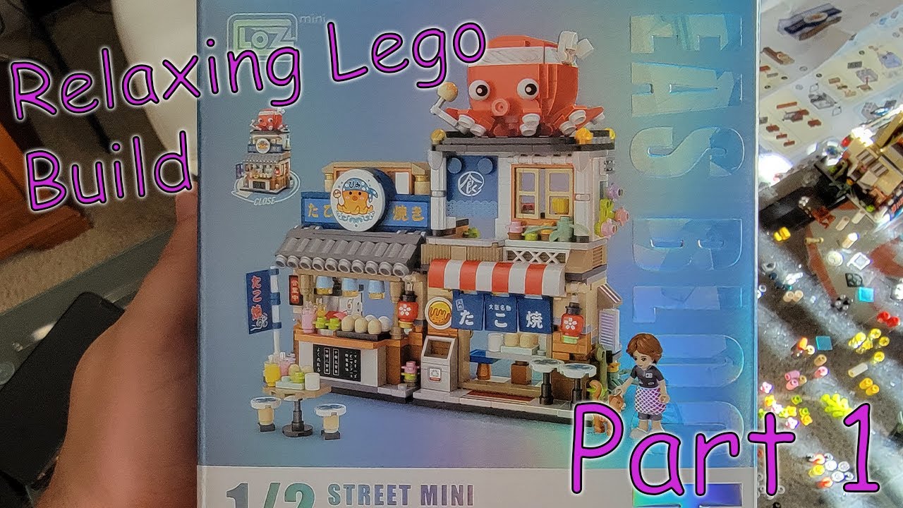 Quietly Building Lego Mochi Store Part 1 - YouTube