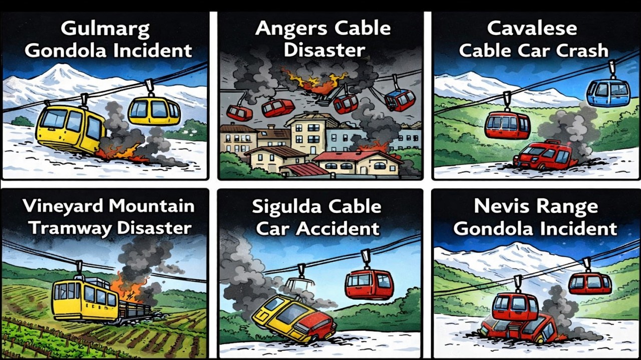 The WORST Ropeway and Cable car disasters - YouTube