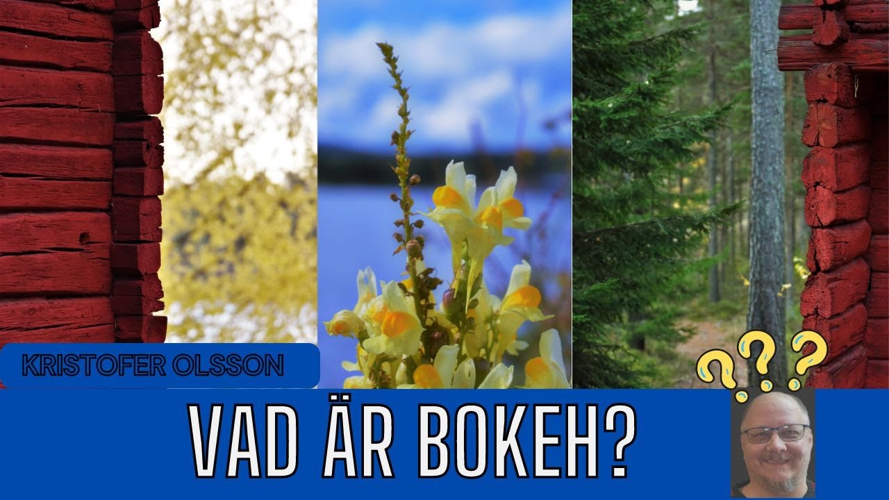 Foto tips med Kristofer! (Avsnitt 18 Bokeh) - YouTube