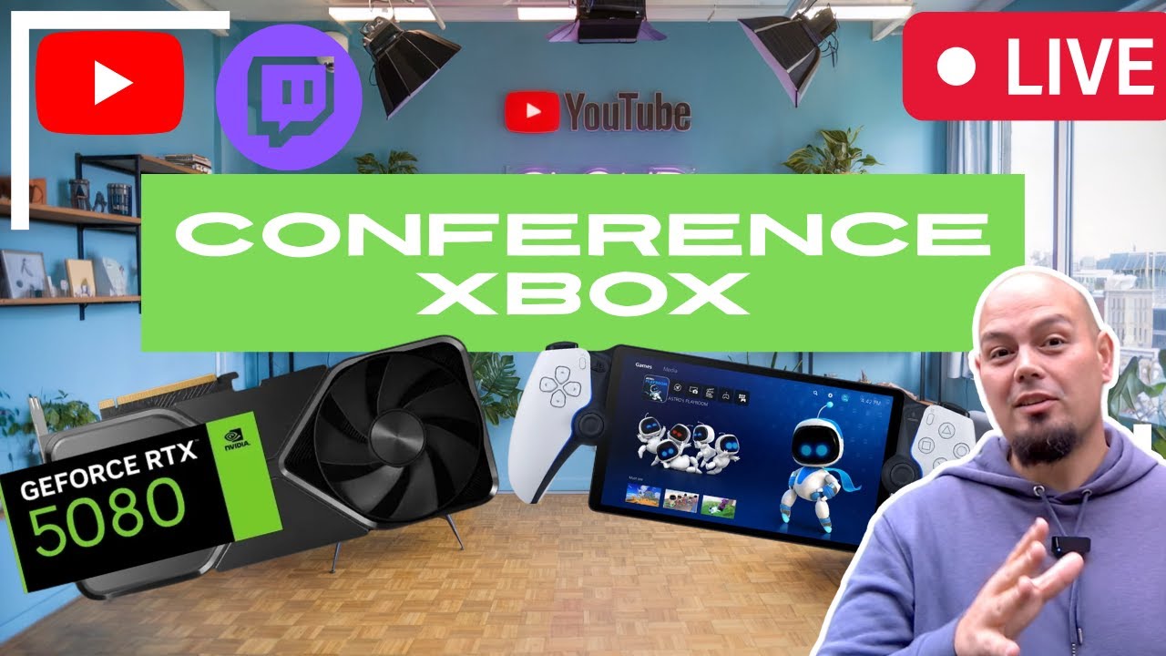 Live : Conférence XBOX // RTX 5080 sur Geforce Now // Nouveaux jeux ...