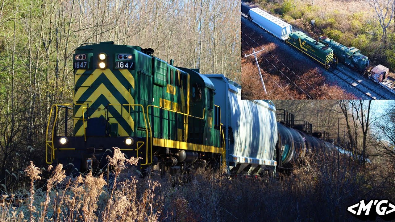 Southern Style MLW Runs the B&SW Branch - YouTube
