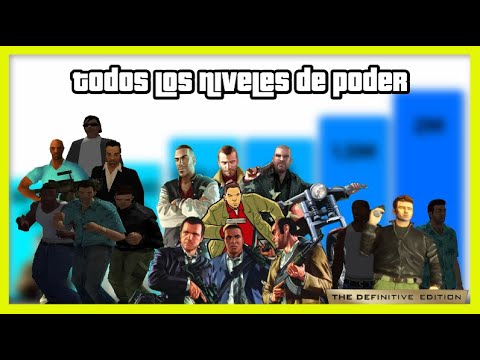 Todos los Niveles de poder de mis personajes de GTA - Especial 5000 ...