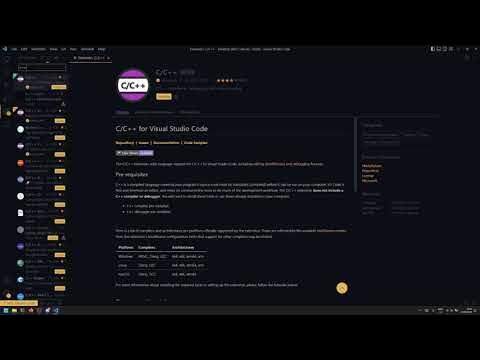 Visual Studio Code Setup for C/C++ with WSL - YouTube