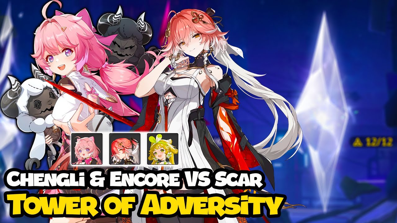 Changli & Encore Vs Scar Tower of Adversity - Wuthering Waves - YouTube
