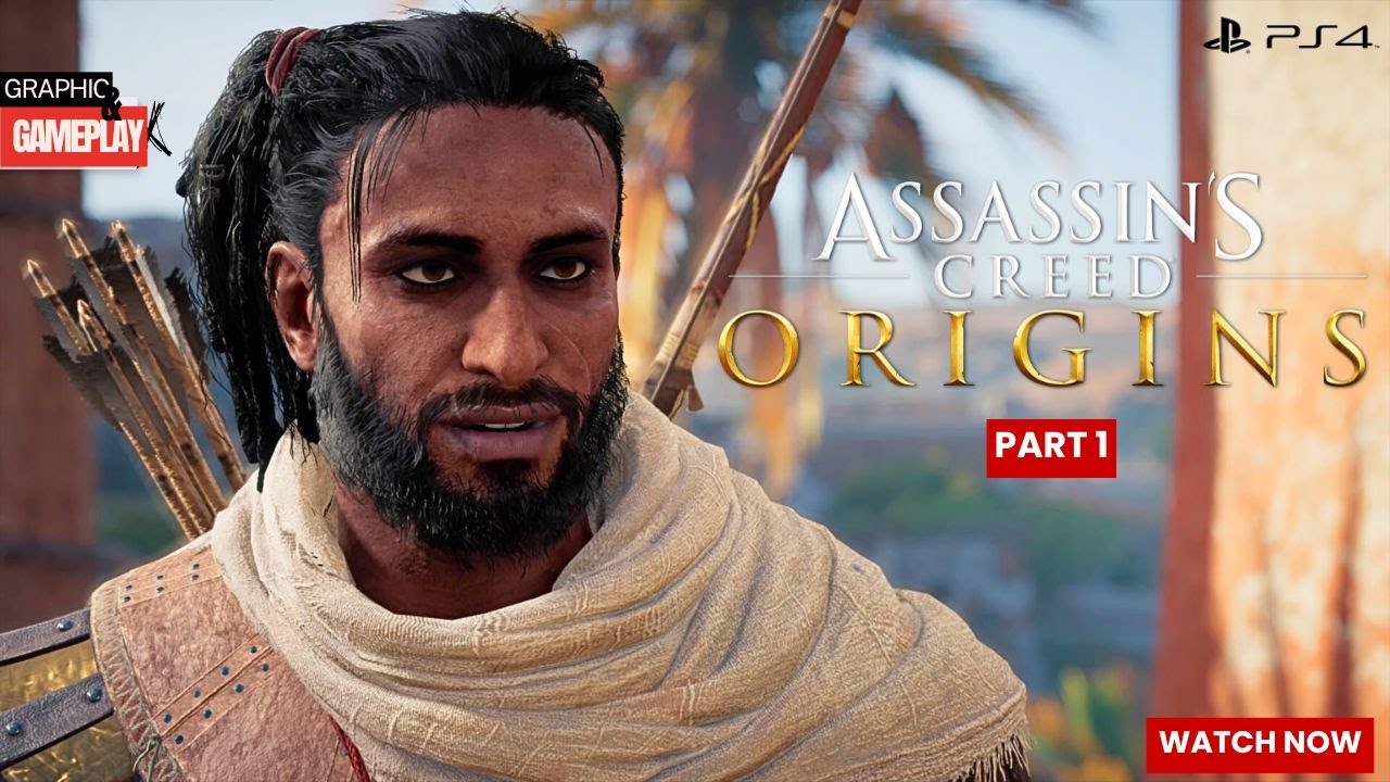 ASSASSIN'S CREED ORIGINS | PS4 Gameplay | Part 1 - YouTube