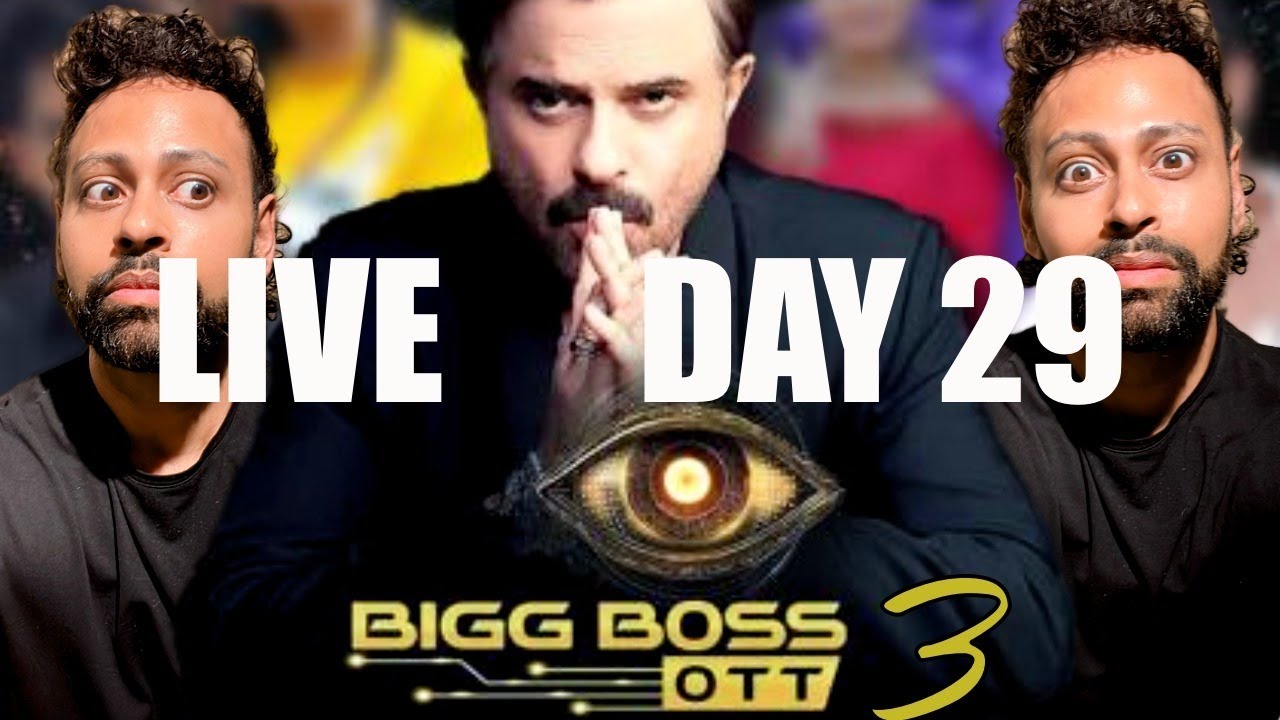 Bigg Boss OTT 3 Day 29 LIVE with VJ Andy - YouTube