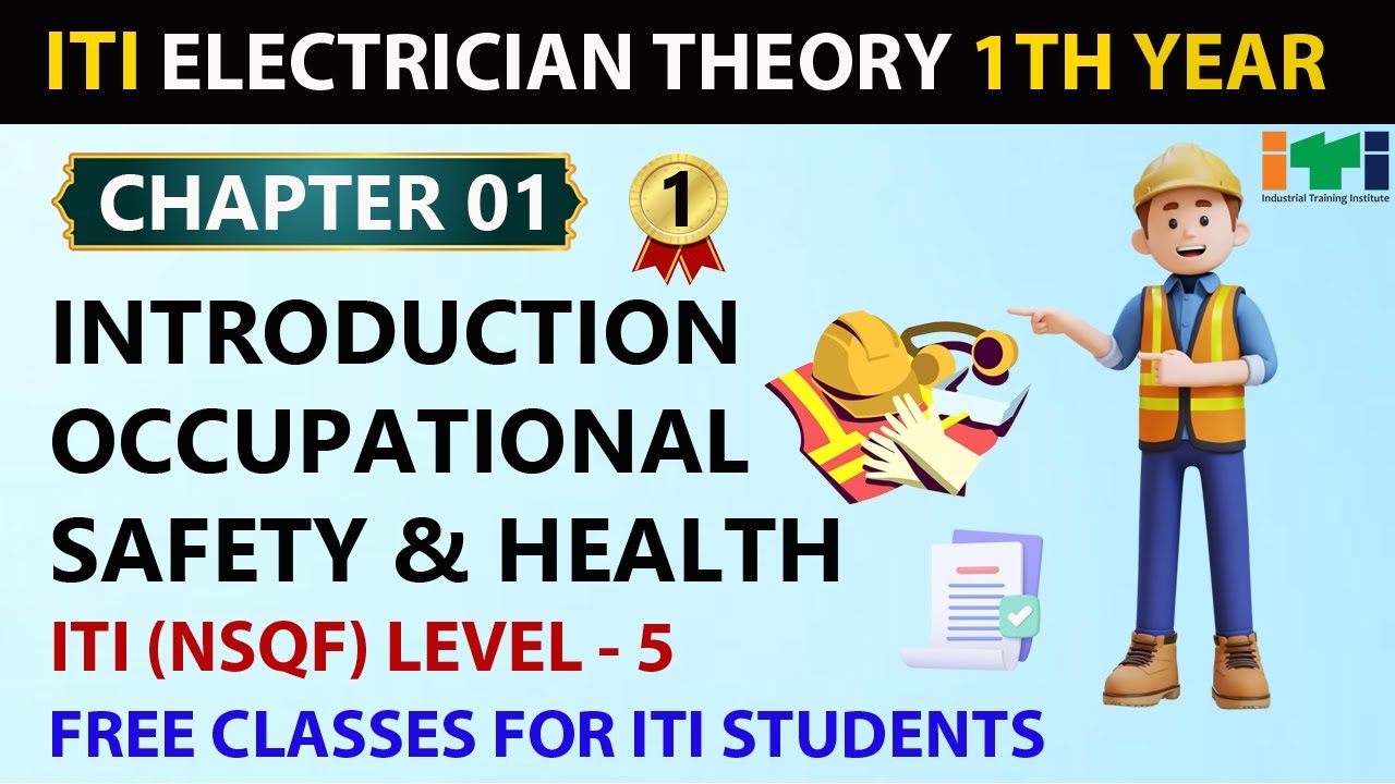ITI Electrician Theory Chapter 01 | Occupational Health and Safety #iti ...