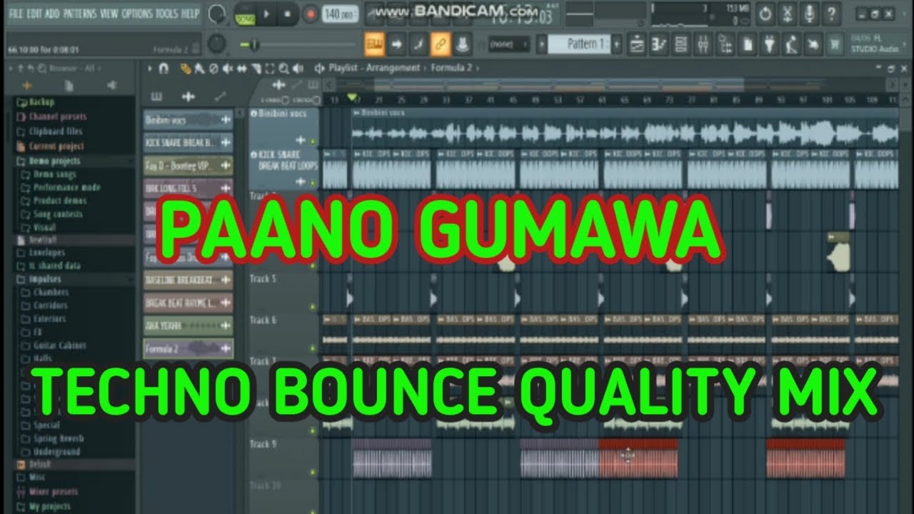 PAANO GUMAWA NG TECHNO BOUNCE QUALITY MIX | FULL TUTORIAL TAGALOG - YouTube