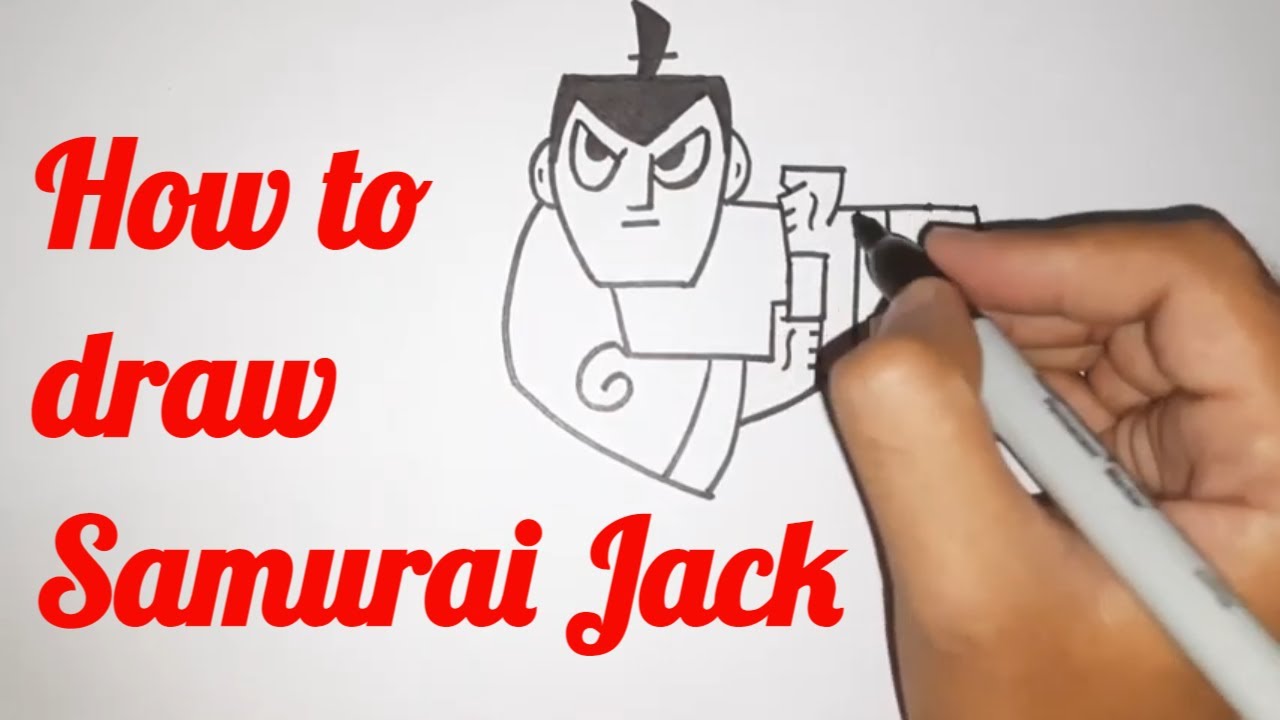 How To Draw Samurai Jack Samurai Jack Sketch By Andy Suriano, In