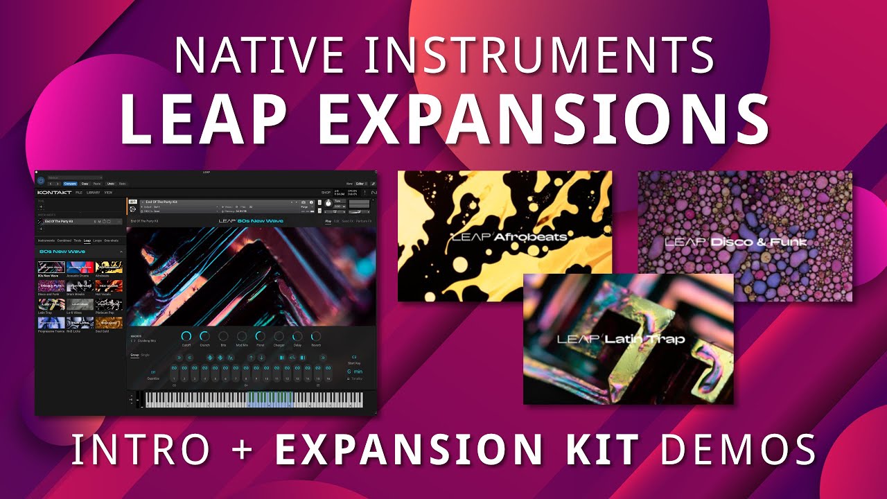 Native Instruments LEAP Player - Overview + Demo of Expansion Packs ...