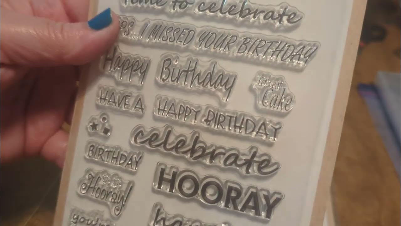 #stampplay ,#stampingsunday Dollar Tree stamps - YouTube