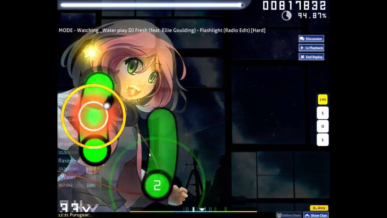osu! | Dj Fresh (feat. Ellie Goulding) Flashlight (Radio Edit) [Hard ...