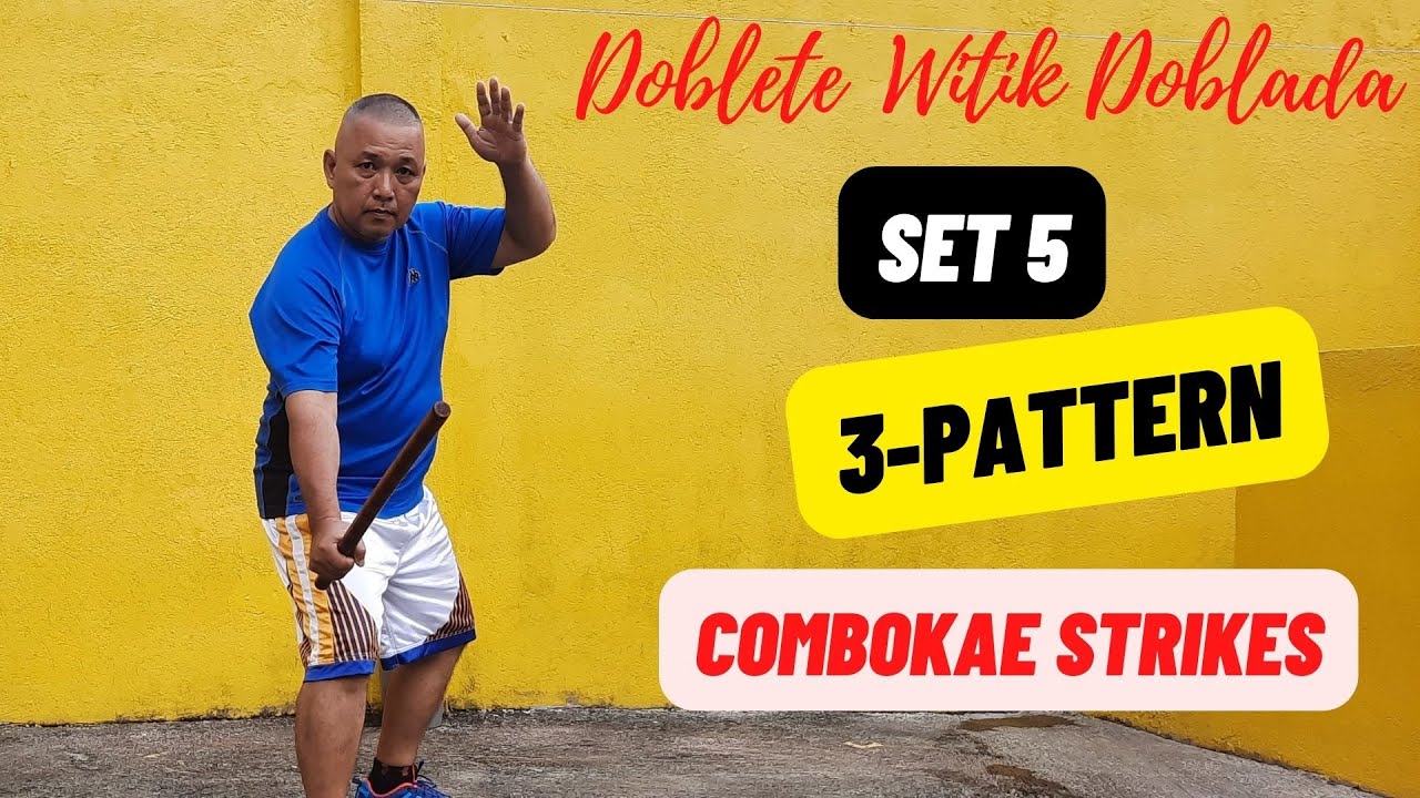Set 5 HOW TO Master Arnis 3 PATTERN Classical Strikes #kali #arnis # ...