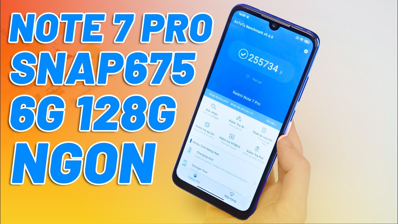 ĐẬP HỘP REDMI NOTE 7 PRO - 3 TRIỆU SNAPD675 6G/128G ĐÃ THƠM CHƯA? - YouTube