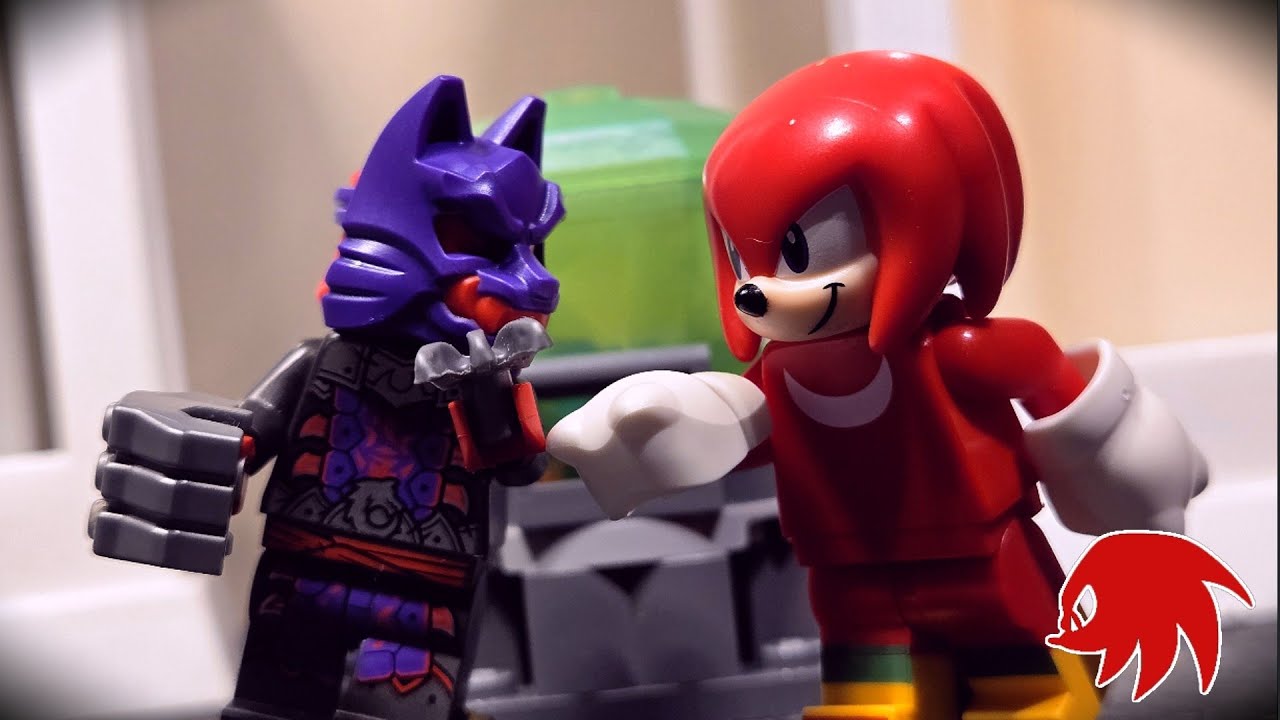 Lego Knuckles Battle! #Knuxcollab - YouTube