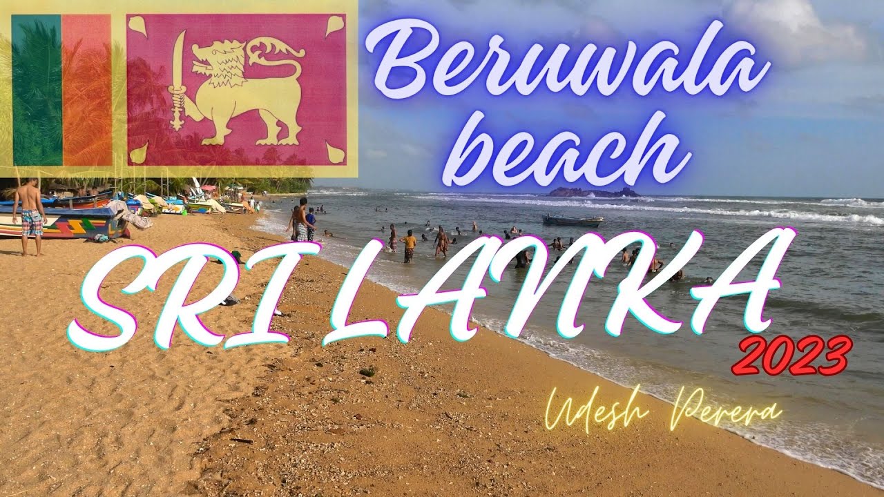 Golden Sandy beach of Beruwala, Sri Lanka, 2023 - YouTube