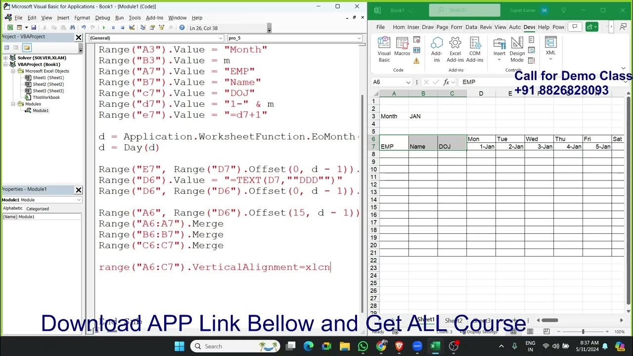 Vba Macros Programming Youtube