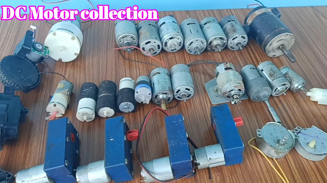 Dc motor collection #dcmotor - YouTube