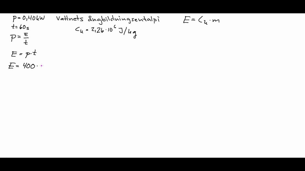Fysik 1 Heureka 1 Kap 09 Uppgift 10 - YouTube