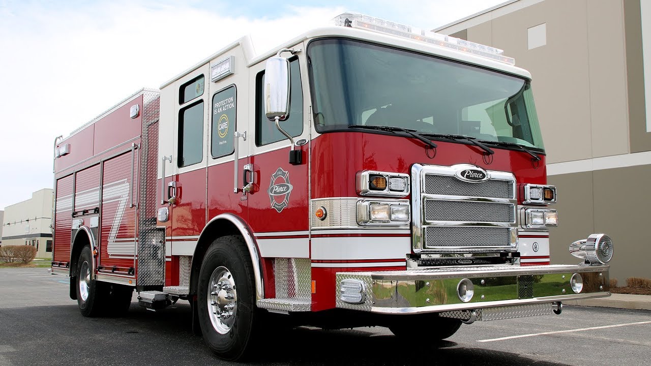Inside Fire Truck Cab