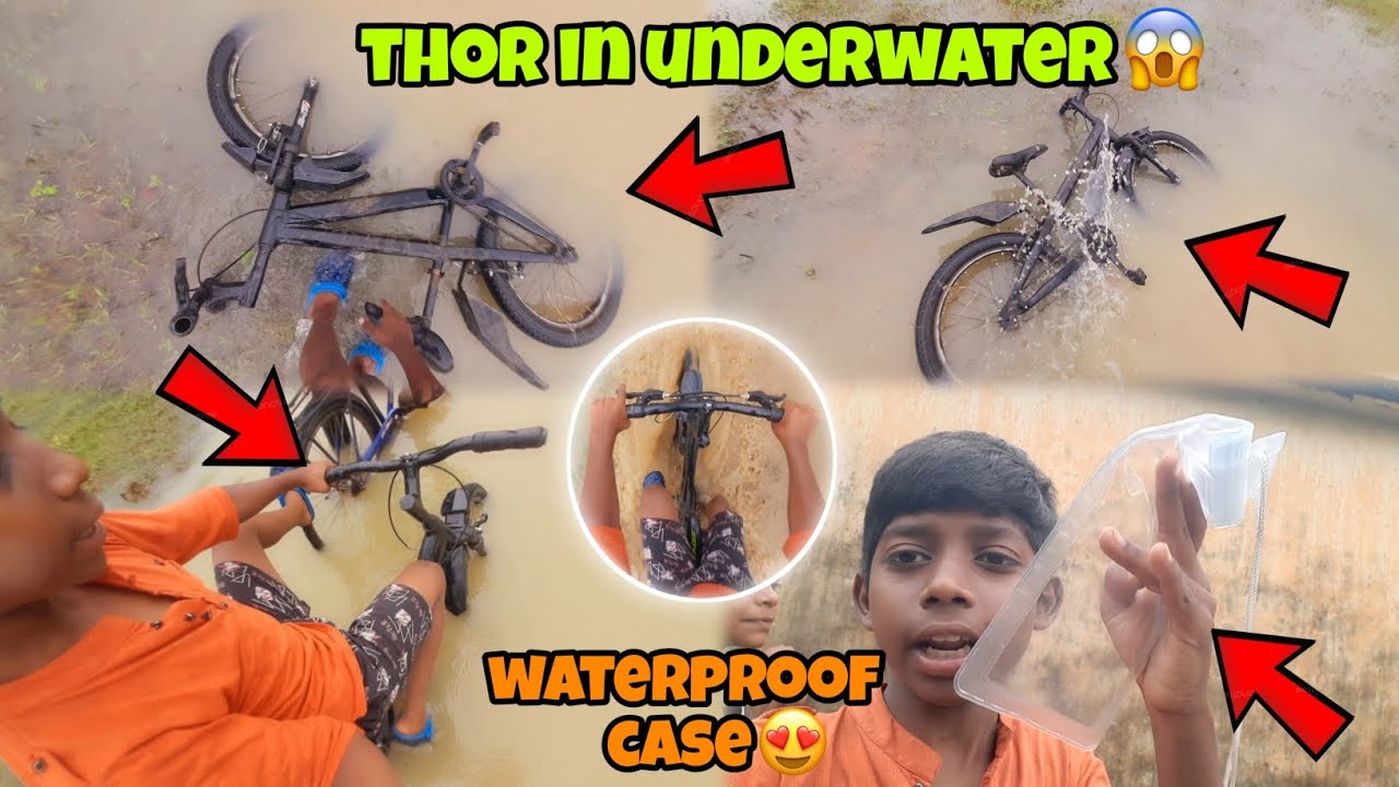 Thor in underwater 😱 new waterproof case 😍 thor in water - YouTube