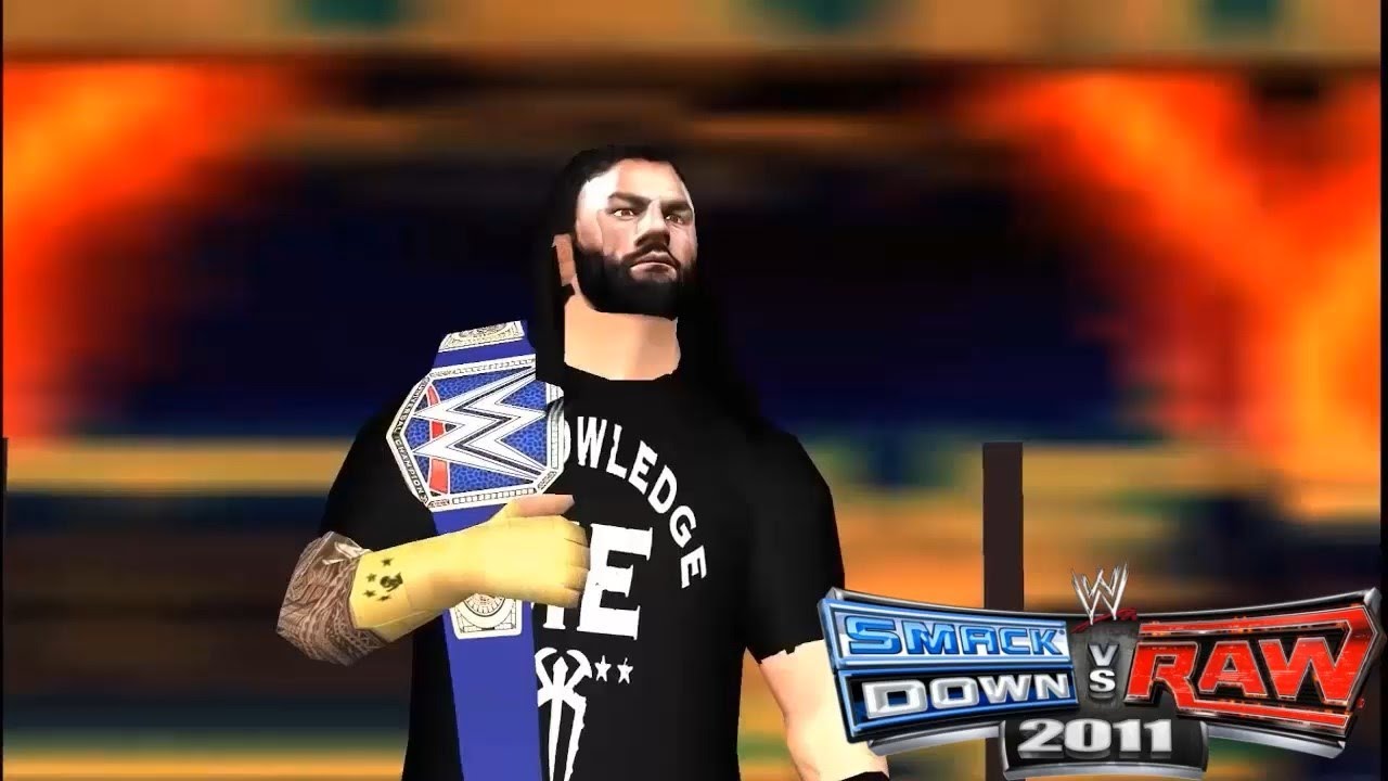 WWE - Roman Reigns Entrance ( SVR 2011 MOD ) - YouTube
