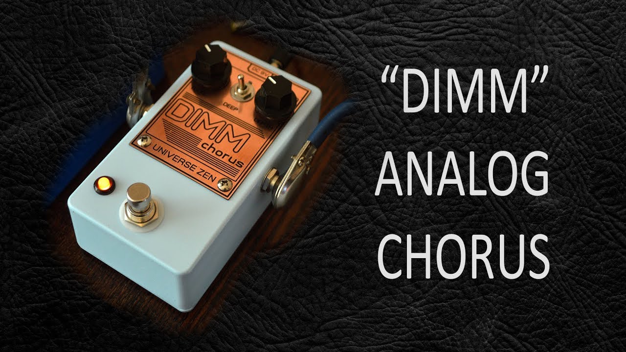 DIY StompBox-2.11 DIMM Chorus. - YouTube