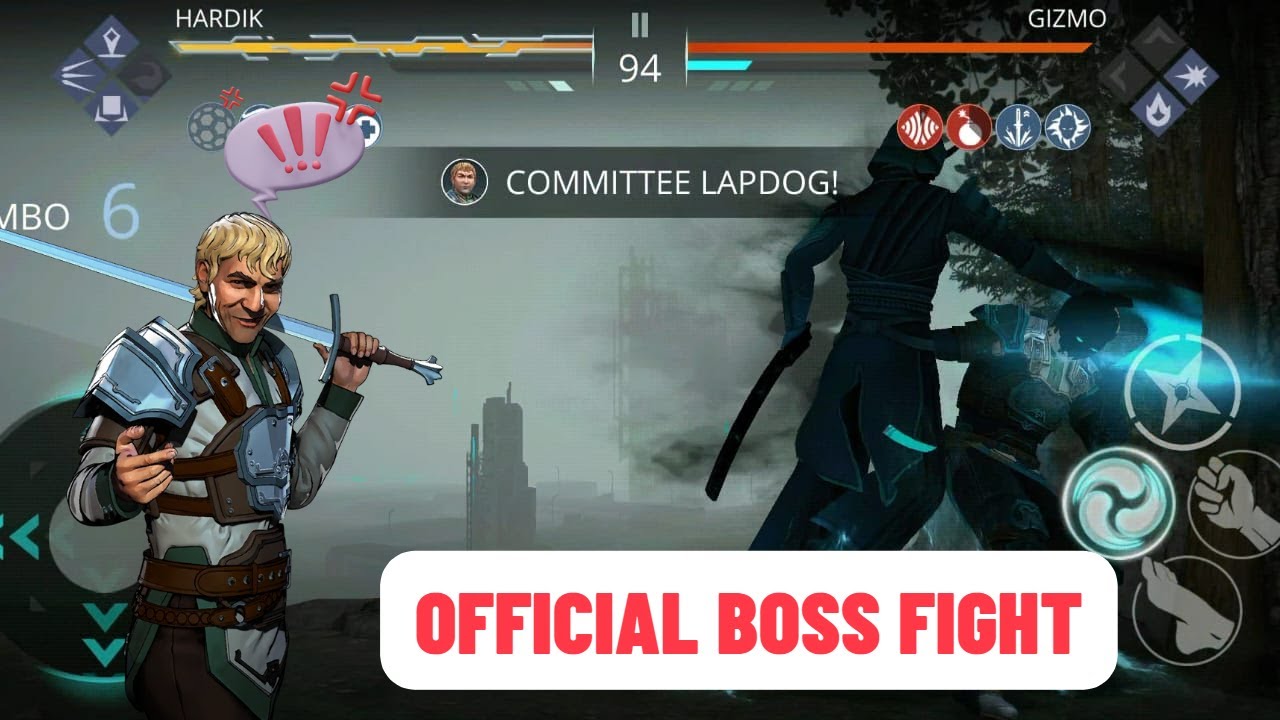 DEFEATING ME AND GIZMO IN ITU PLANE 3 IN SHADOW FIGHT 3 | OFFICAIL BOSS ...