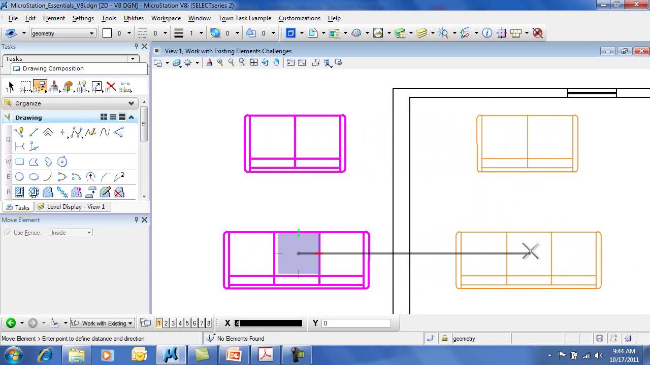 MicroStation Essentials Move - YouTube