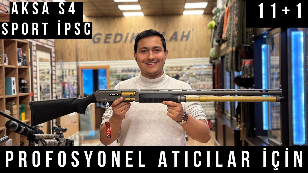 PROFESYONEL ATICI TÜFEĞİ AKSA S4 SPORT ! Wİ EXTREME İPSC MODELİ AKSA ...