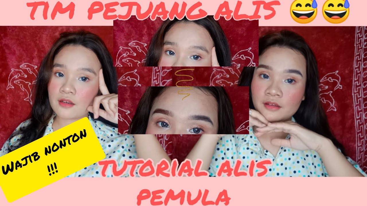 TUTORIAL ALIS UNTUK PEMULA| PENCIL ALIS CUMA 3RB'AN😍 DARI MADAME GIE ...