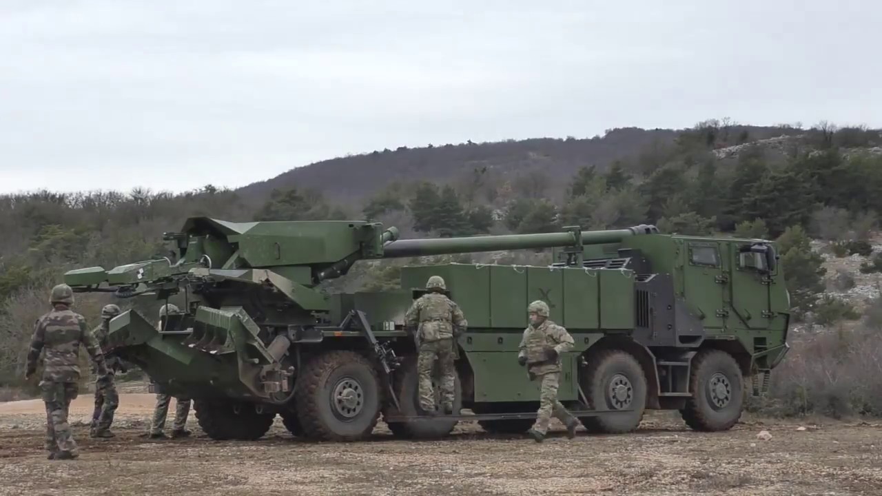 Nexter CAESAR 8x8 - YouTube