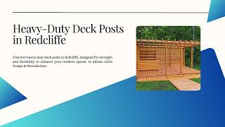 High-Quality Patio Posts & Deck Posts in Redcliffe – Durable & Stylish Solutions