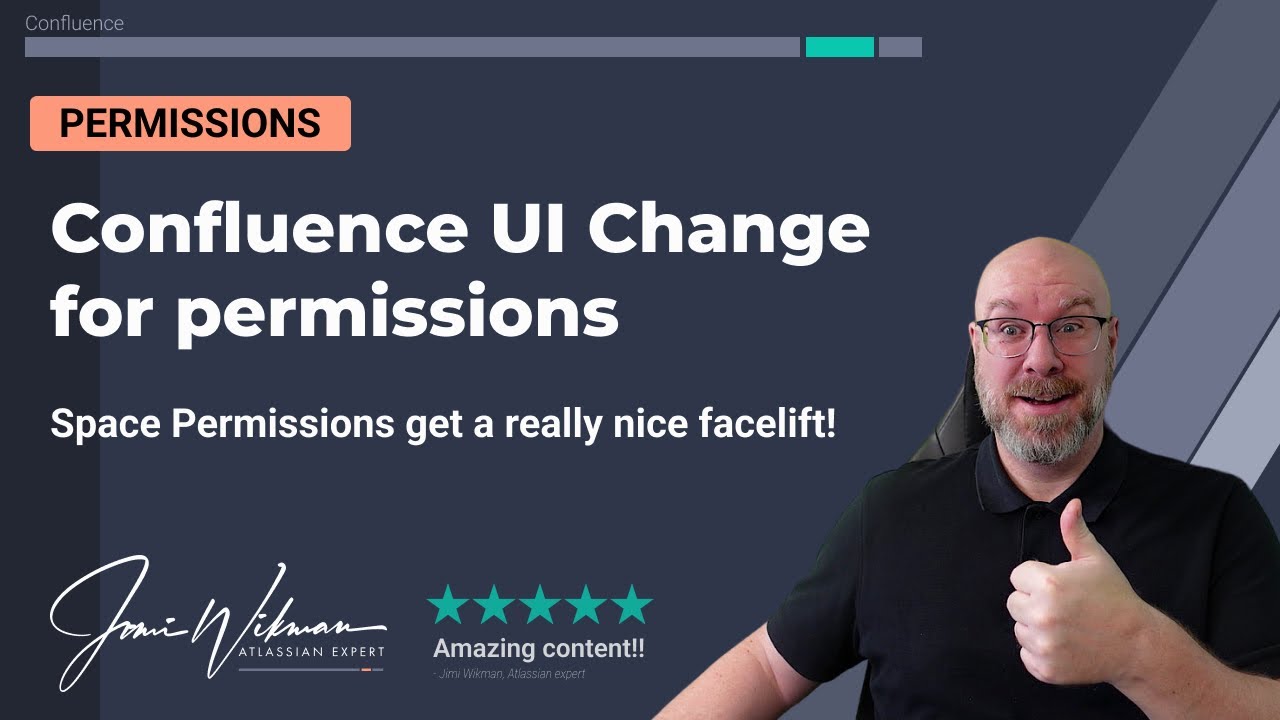 New Space Permissions Experience for Confluence - YouTube