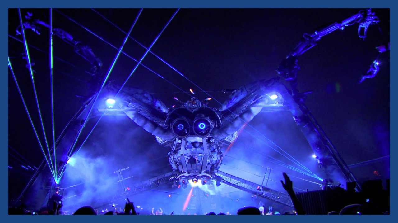 Arcadia stage at Glastonbury 2014: 'It's not your average 9 to 5' - YouTube