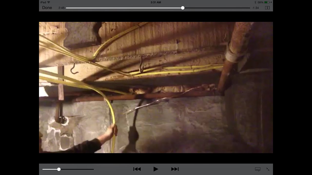 Diy how to install csst corrugated stainless steel tubing part 1 - YouTube