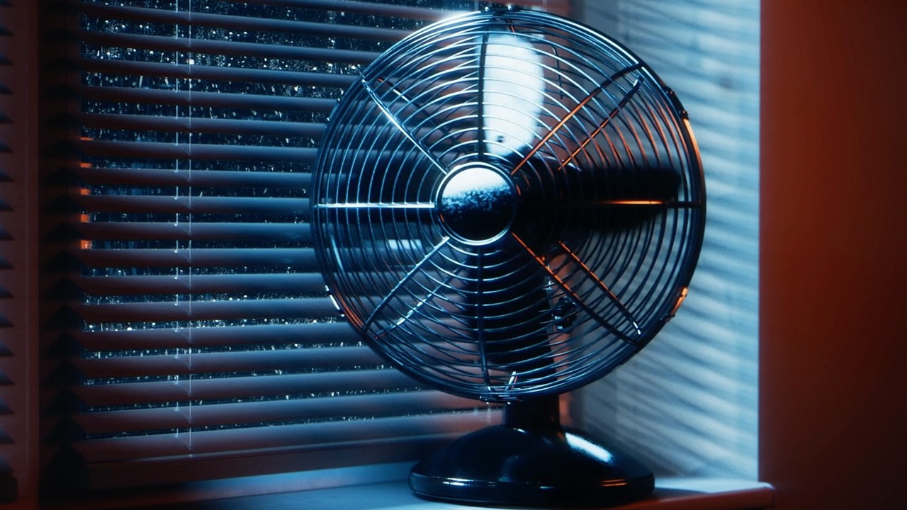 Fan Noise And Rain For Sleeping | 10 Hours White Noise - YouTube