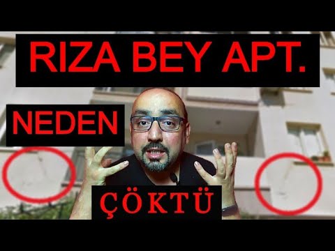 RIZA BEY APARTMANI NEDEN ÇÖKTÜ BİLİYORUM (İzmir Depremi)