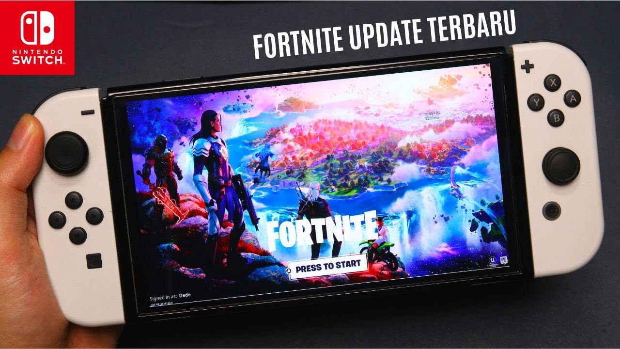 FORNITE CHAPTER 4 SEASON 1 NINTENDO SWITCH OLED GAMEPLAY - YouTube