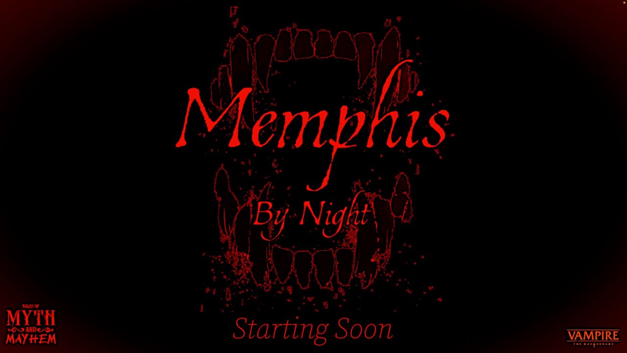 Memphis by Night | Ep 1 | Vampire: the Masquerade 5e actual play - YouTube