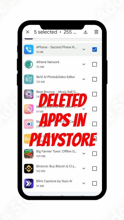 How To Find Deleted Apps In Playstore || Playstore History - YouTube