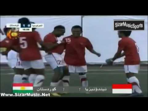 Endonesyalı Gol attıktan sonra Kürtlerle dalga geçiyor