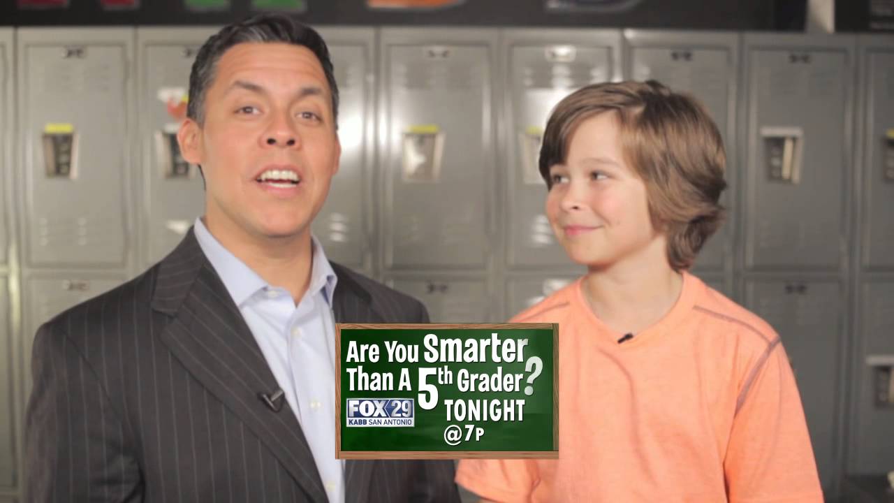 "Are You Smarter Than a 5th Grader?" FOX SA promo with Tres Allison ...