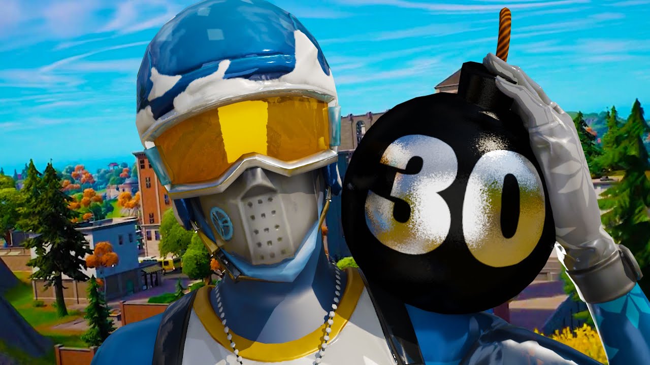 30 BOMB 💣 In Chapter 3 Arena... - YouTube