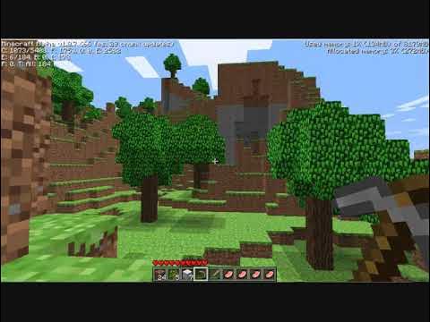 Minecraft Alpha 1.0.7 Gameplay #2 - YouTube