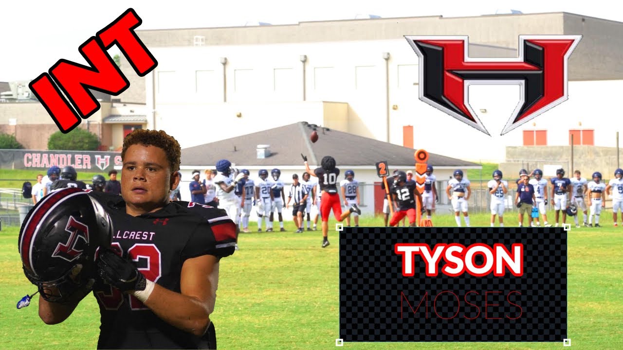 Hillcrest Rams Versus Chapman Scrimmage - Tyson Moses INT - YouTube