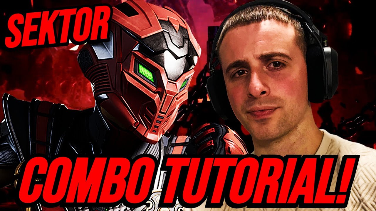 SEKTOR COMBO TUTORIAL (36%-51%): MORTAL KOMBAT 1! - YouTube